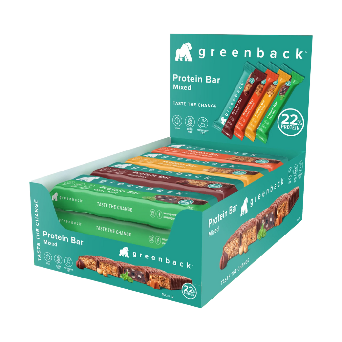 Greenback - Plant-based Mixed Protein Bars - 12pack – Snack Proud